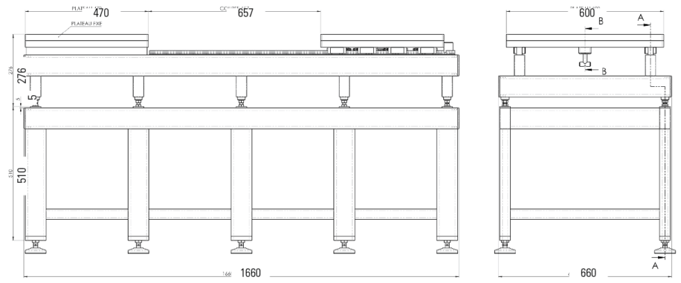 Premium Mold Service Table - DME