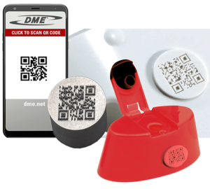 QR-Code Insert Stamp - DME
