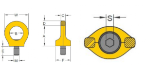 Yoke Hoist Rings - DME